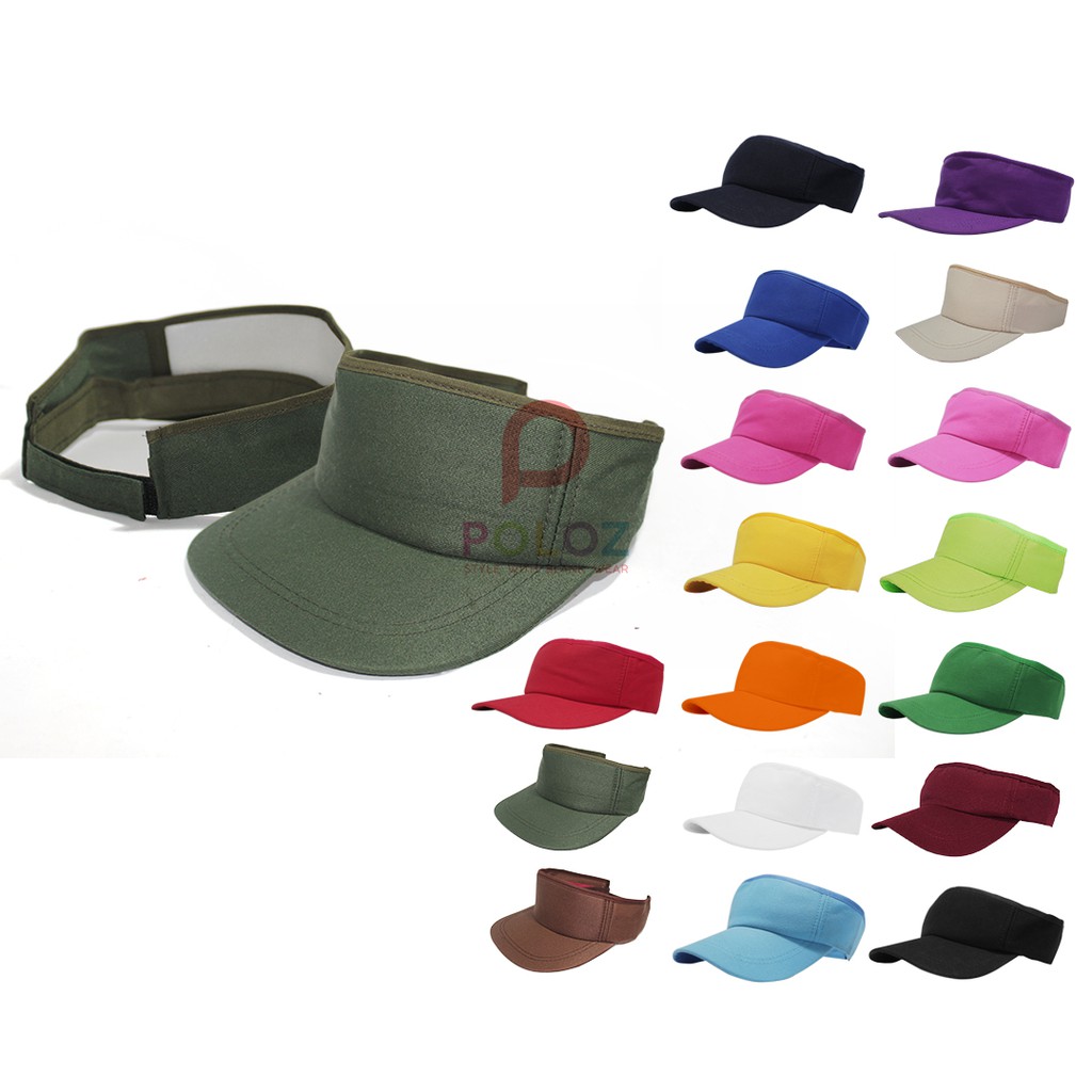 Topi olahraga bolong zumba golf tenis gerak jalan | Lazada Indonesia