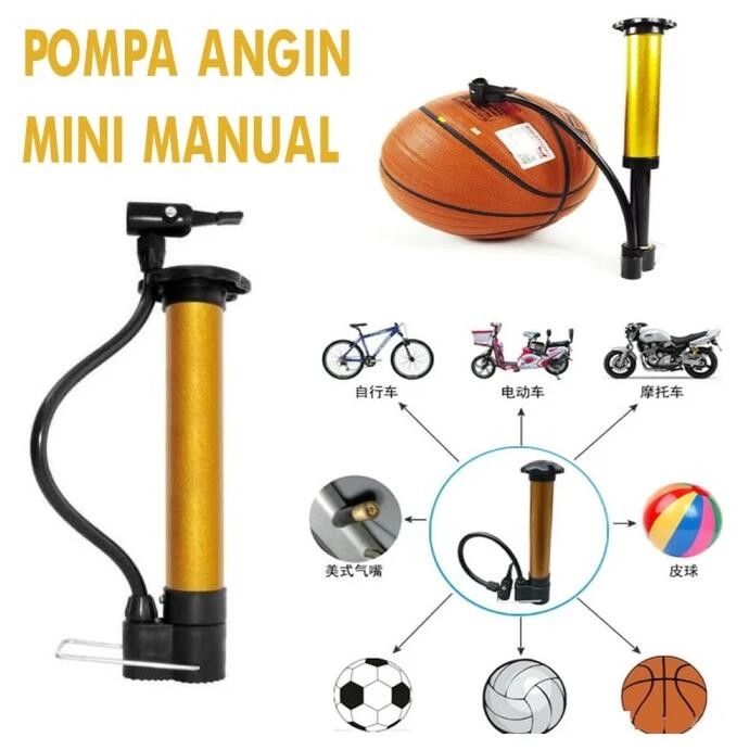 POMPA BAN PORTABLE MANUAL POMPA UDARA - POMPA MANUAL | Lazada Indonesia