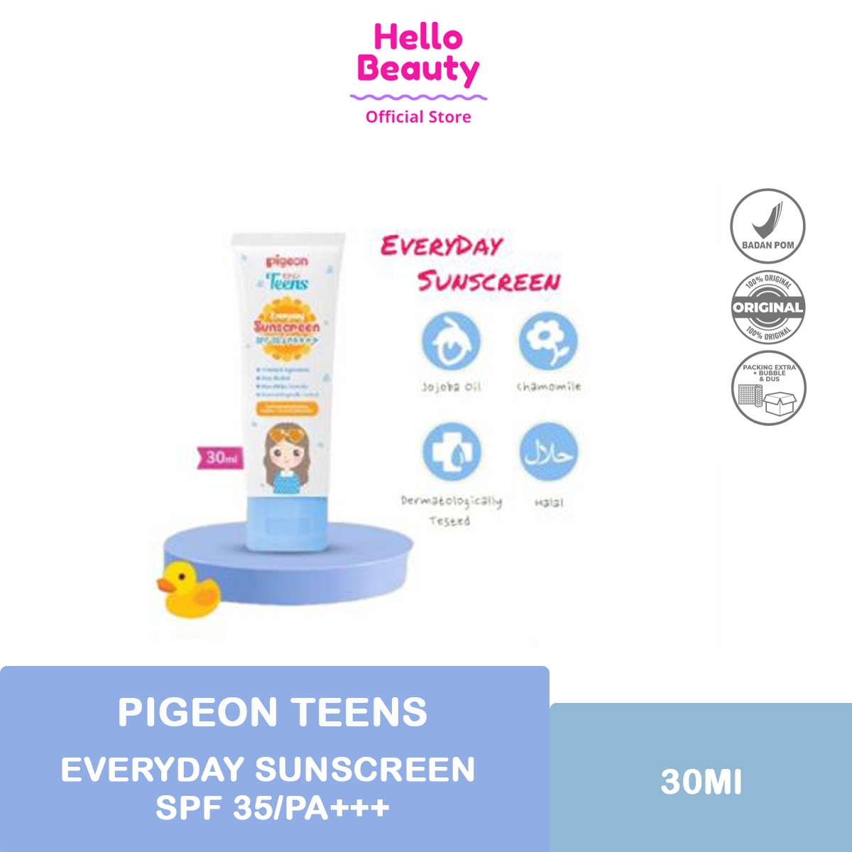 PIGEON TEENS EVERYDAY SUNSCREEN SPF 35/PA+++ 30ML | 60ML | Lazada Indonesia