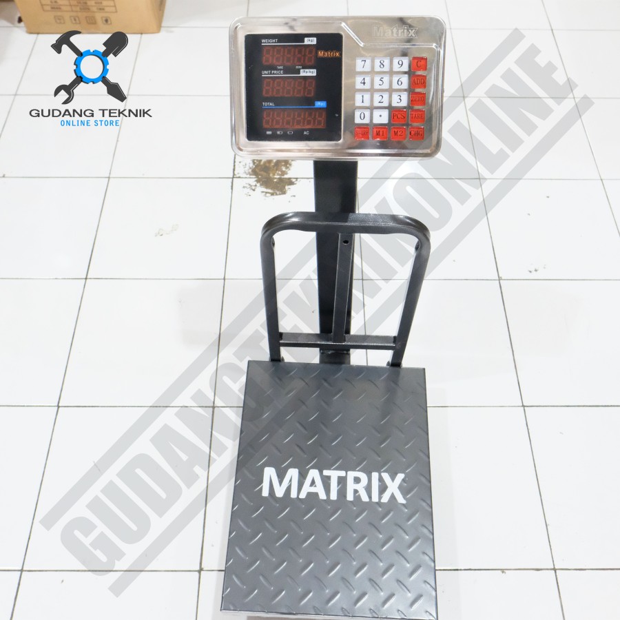 Timbangan Duduk Digital MATRIX 100Kg / Timbangan Digital MATRIX 100 Kg | Lazada Indonesia