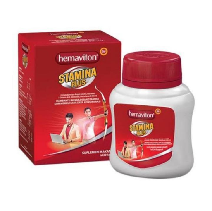 hemaviton Stamina Plus Multivitamin Botol, 30 kapsul | Lazada Indonesia