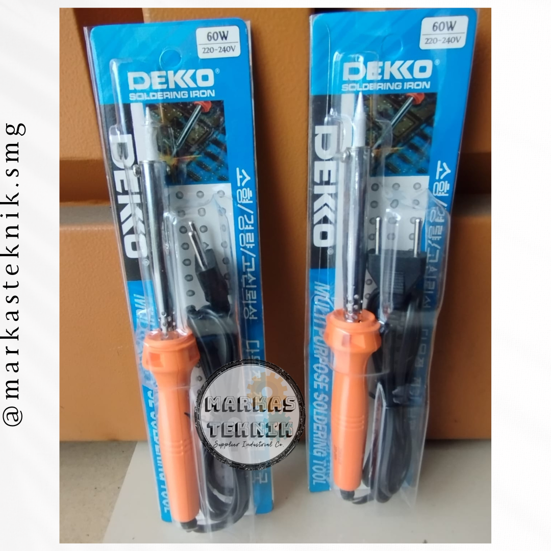 DEKKO Soldering Iron 60 WATT DS60N / Solder 60 WATT 220-240V | Lazada ...