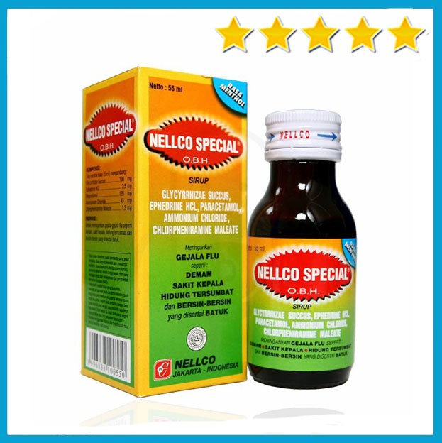 OBH Nellco Obat Batuk Hitam - Ukuran 55ml dan 100ml Harga Terbaik ...