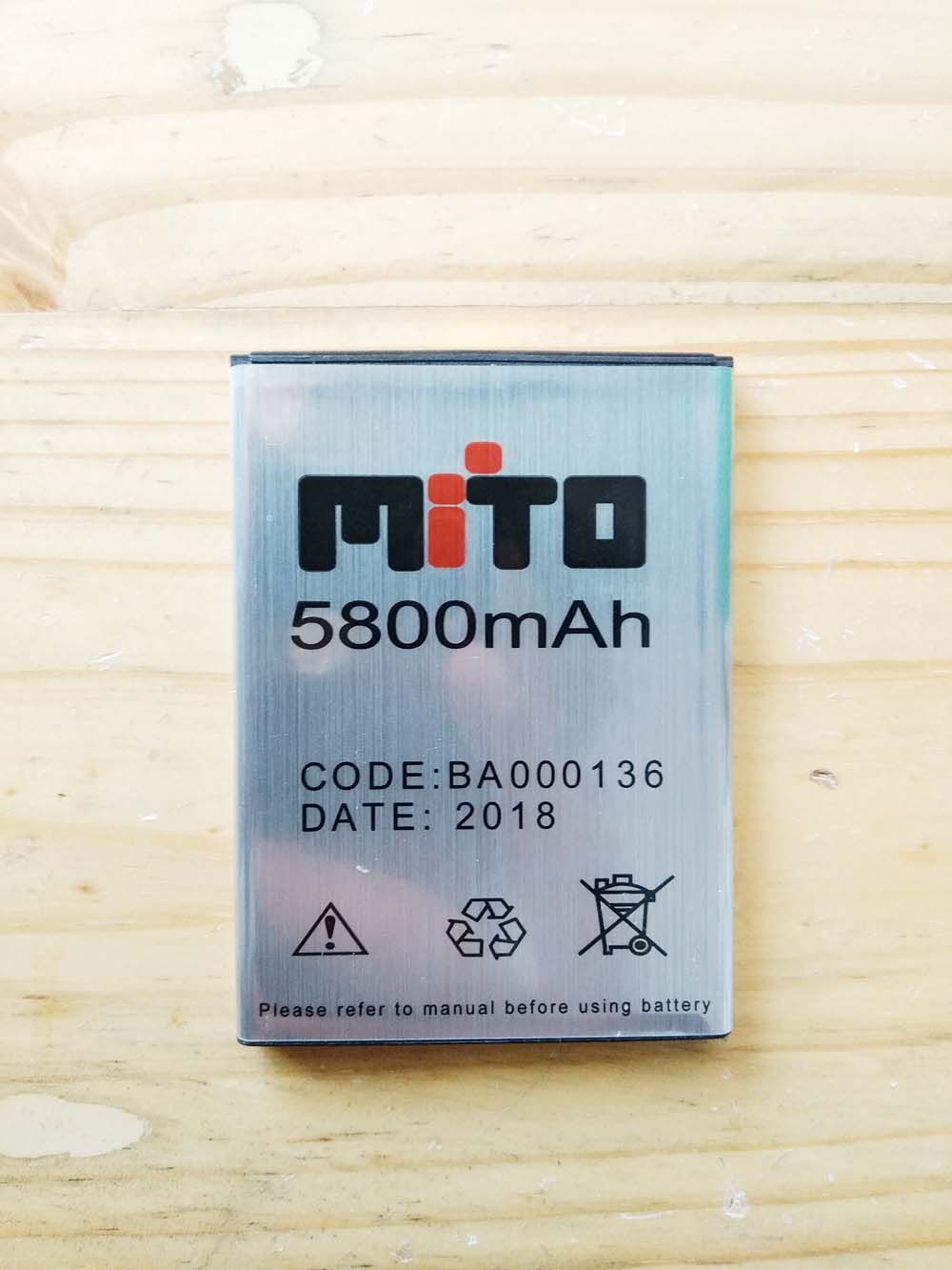 Baterai Handphone Mito Full View A16 BA-00136 Double Power Mito A16 ...