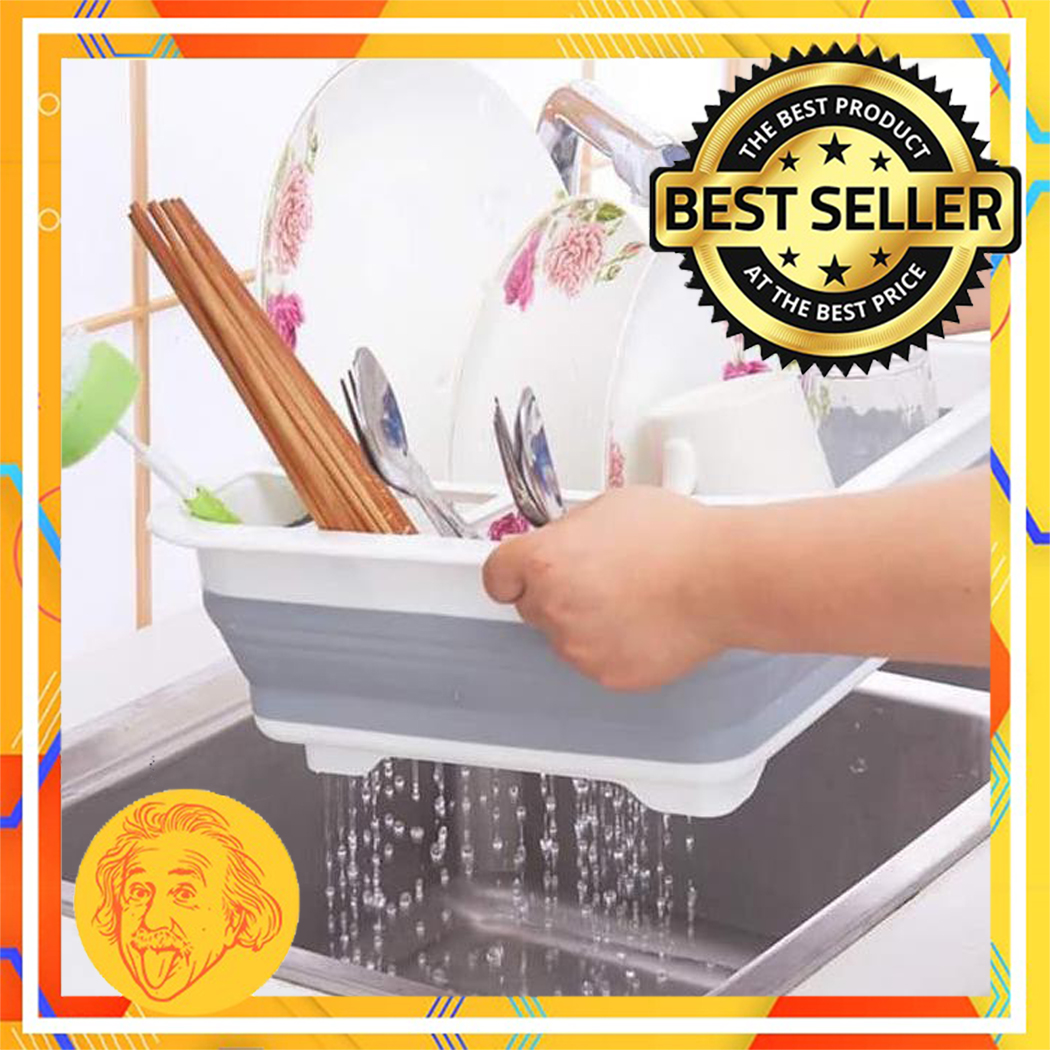 (FREE BUBBLEWRAP) Dish Drainer Rak Pengering Piring Cucian - Drainase ...