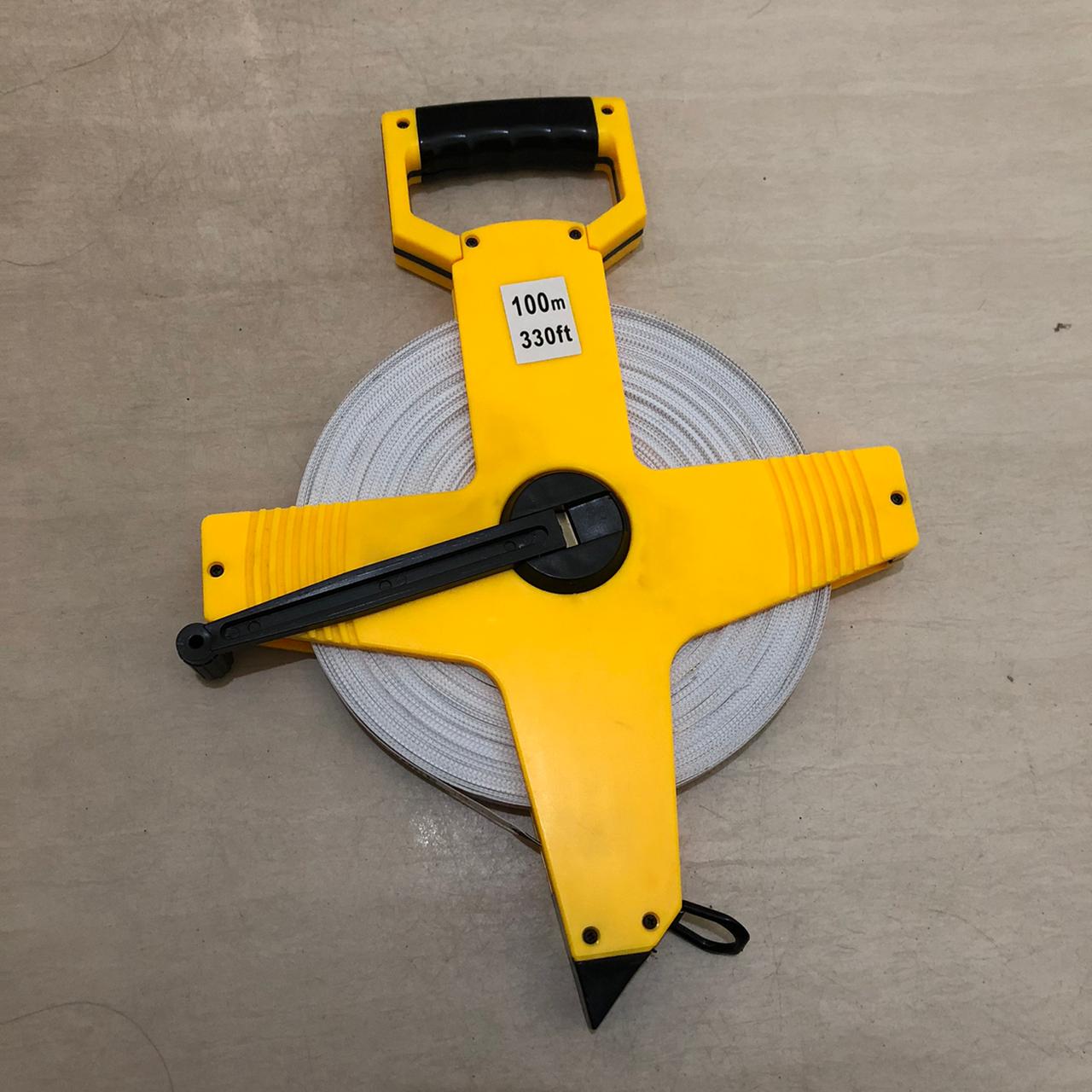 Meteran Tancap/Meter Gulung Rol Tanam Tanah Bangunan 100M/330FT ...