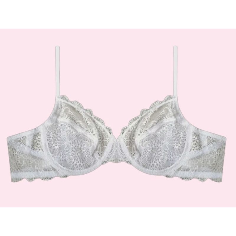 Bra Tori nonpad Ivory tribal lace | Lazada Indonesia