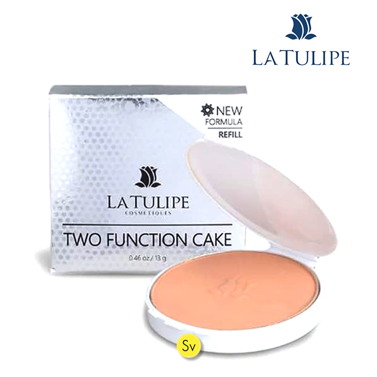 La Tulipe Refill Two Function Cake - Bedak Isi Ulang La Tulipe | Lazada ...