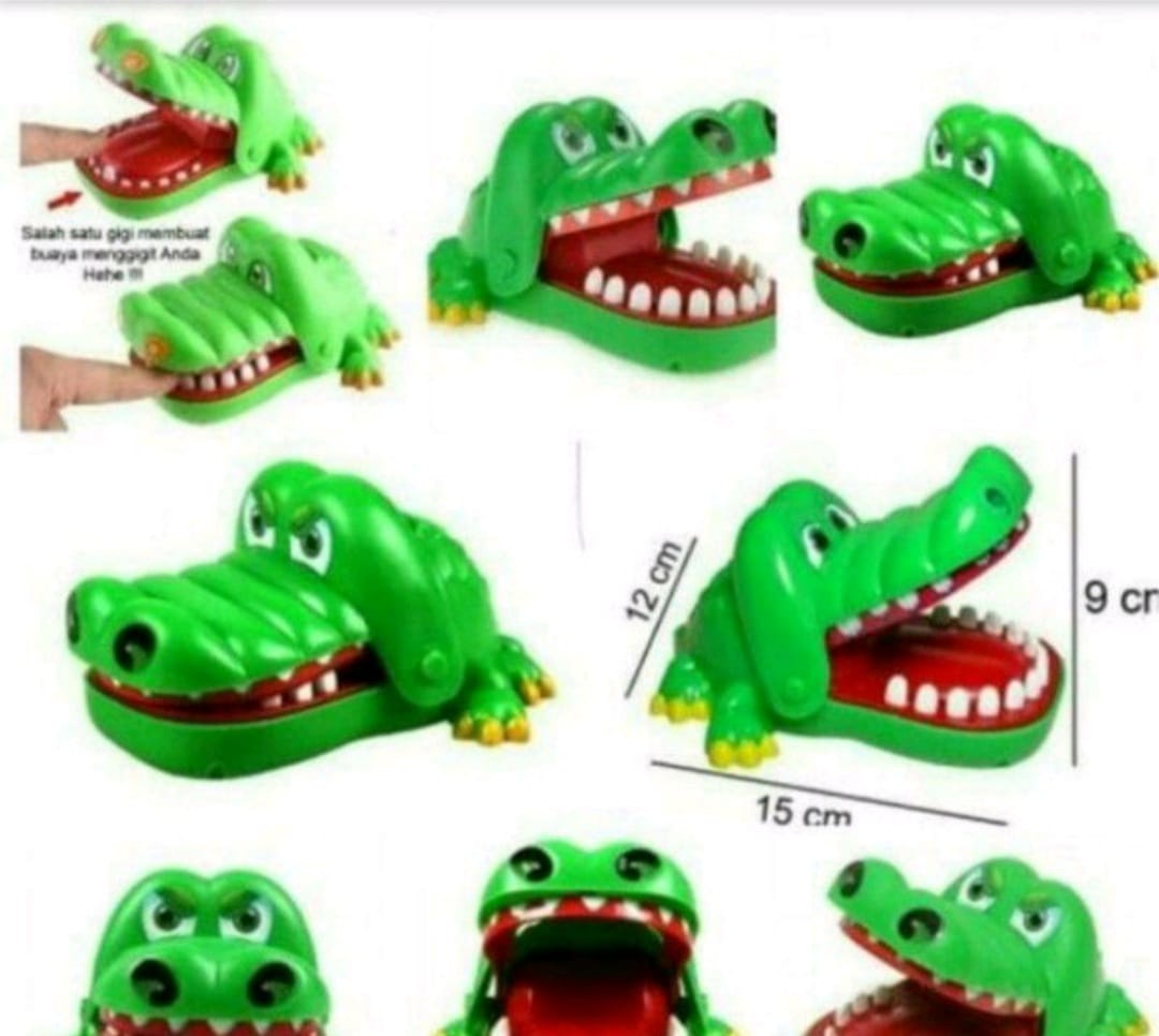 Crocodile Dentist Game Gigit Buaya Permainan Keluarga | Lazada Indonesia