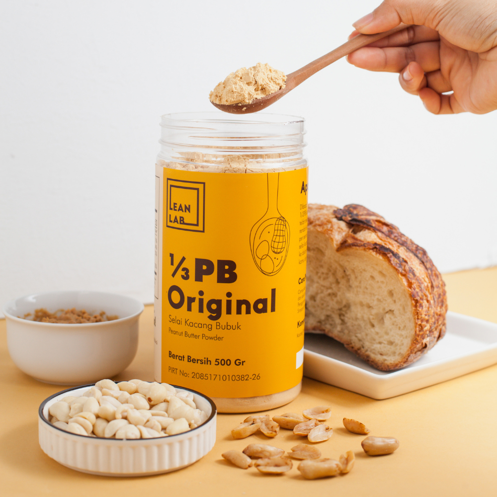 Lean Lab 1/3PB Original 500gr Peanut Butter Powder / Selai Kacang Bubuk ...