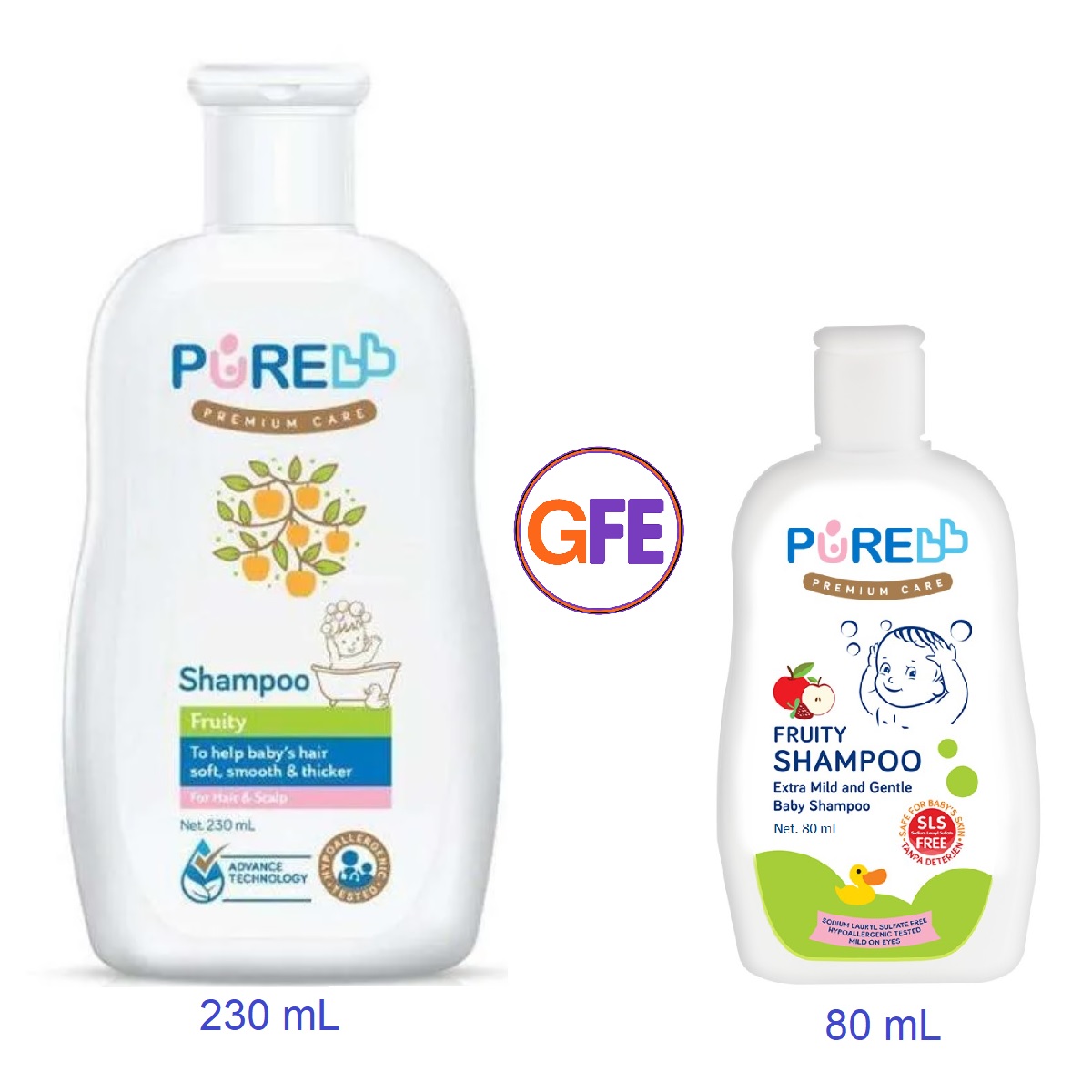 Pure BB Baby Shampoo PureBB Shampo Sampo Freshy / Fruity | Lazada Indonesia