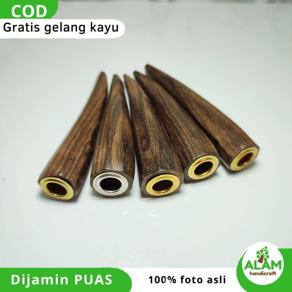 Pipa kayu kalimasada mini segi | Lazada Indonesia