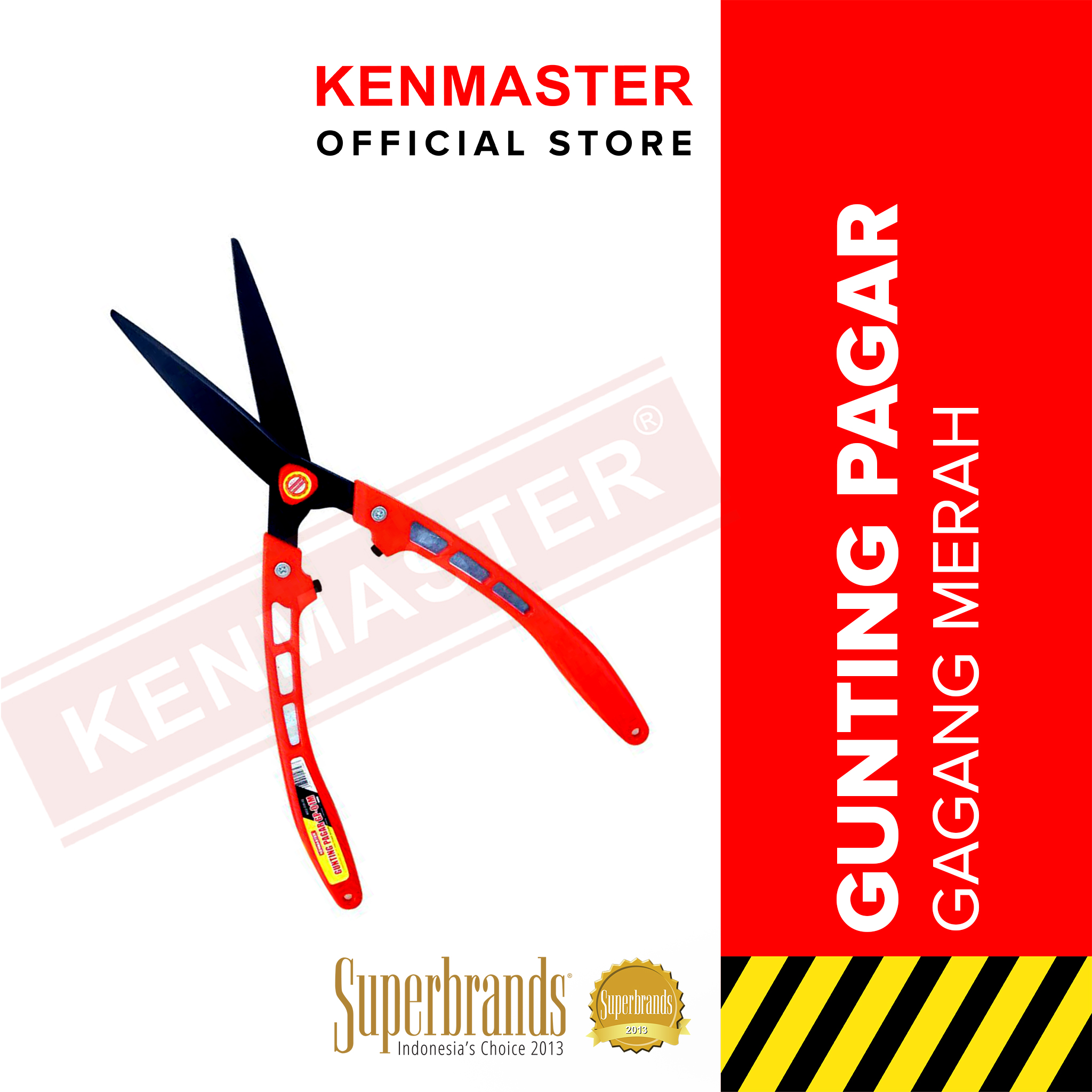 Kenmaster Gunting Pagar Gg Merah GP 01 | Lazada Indonesia