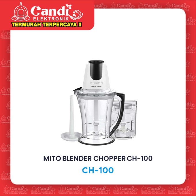 MITO BLENDER CHOPPER CH-100 - MITOCHIBA FOOD CHOPPER CH 100 | Lazada ...