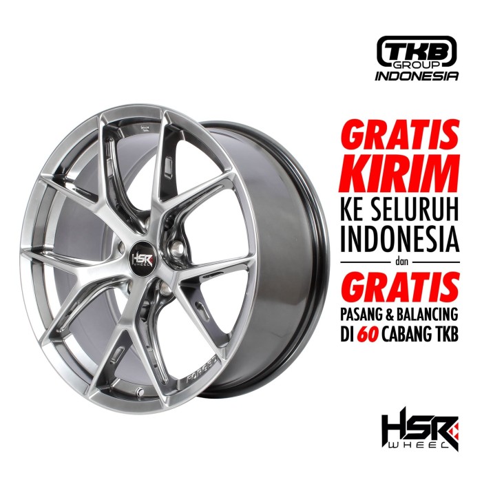 Velg Mobil Xtrail HSR WURZBURG F1 85423 R18 [LIMITED] | Lazada Indonesia
