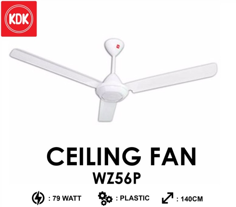 KDK Ceiling Fan 56 Inch WZ-56P | Lazada Indonesia