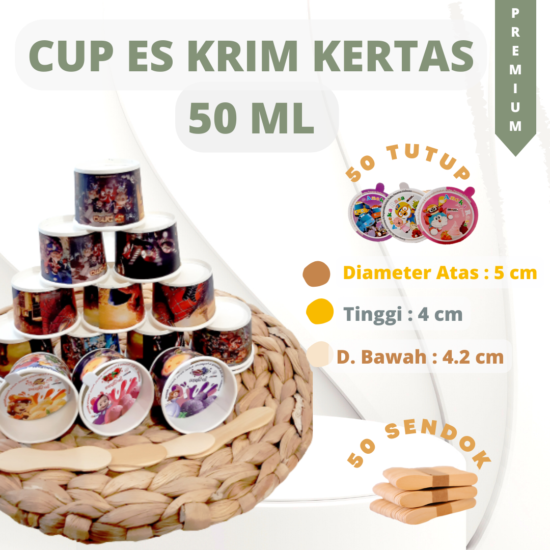 bahan es cream lengkap tempat ea cream gelas es cream kecil cup es ...