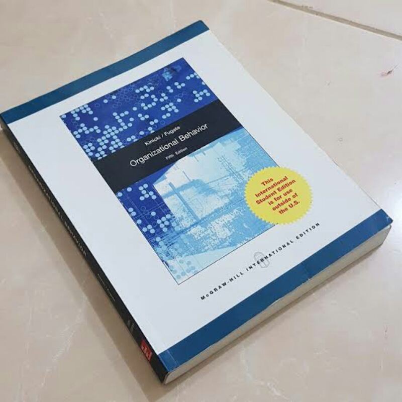 ORGANIZATIONAL BEHAVIOR edisi 5 - KINICKI FUGATE | Lazada Indonesia