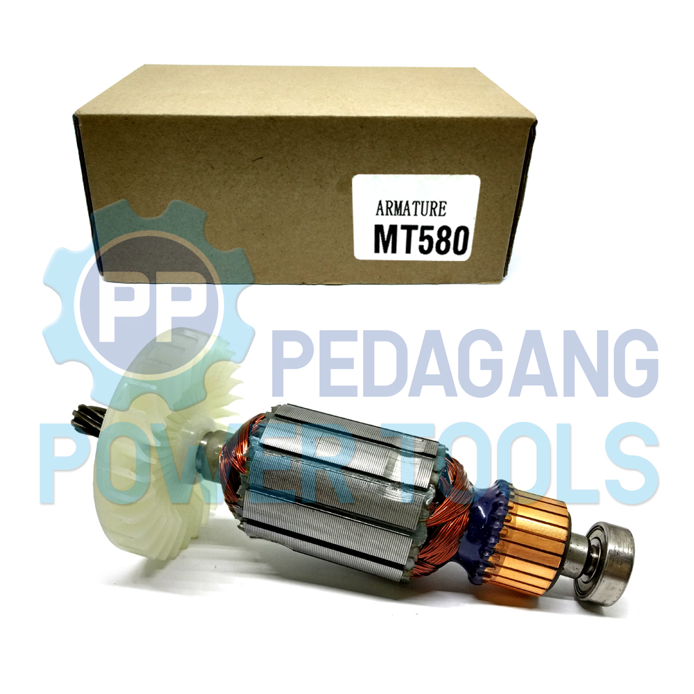 ARMATURE ROTOR ANGKER MESIN CIRCULAR SAW FOR MAKTEC MT580 MT 580 ...