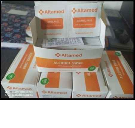 ALTAMED Alcohol Swabs Isi 100pcs | Lazada Indonesia