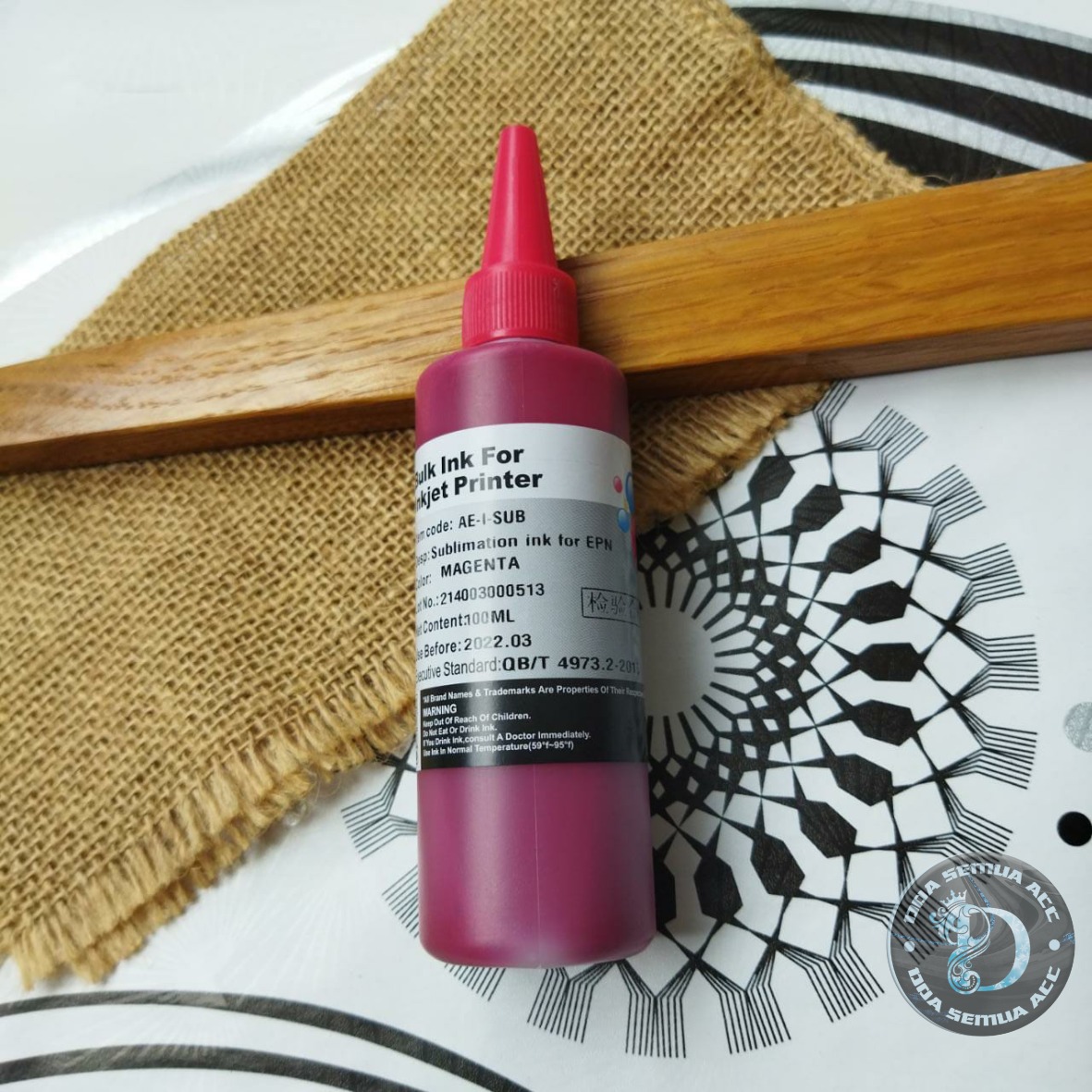 DSA Tinta sublim sublime transfer premium Epson L3110 L3150 L15150 L110 ...