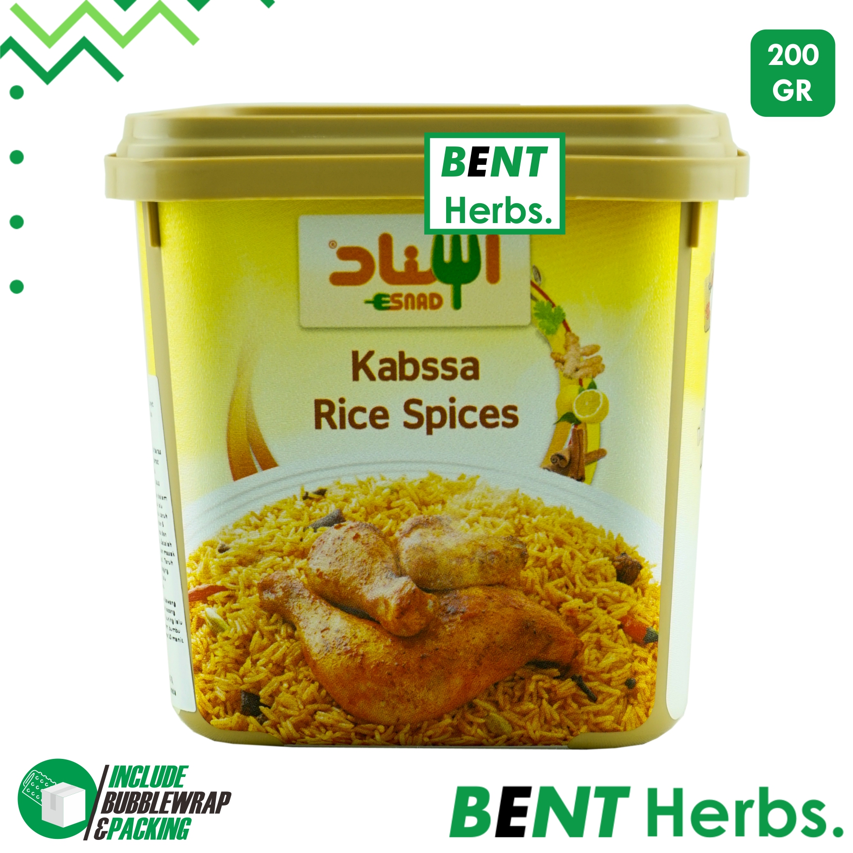 ESNAD Bumbu Nasi Kabsa Kabssa Rice Spices 200 GR | Lazada Indonesia