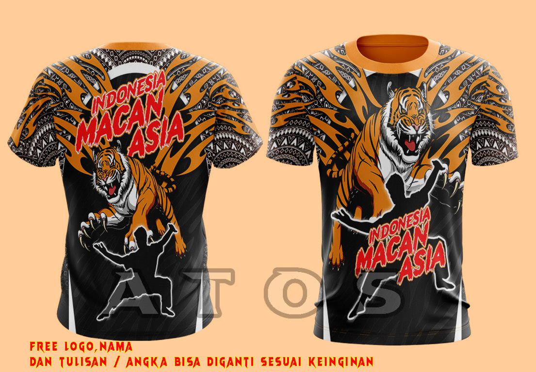 T-shirt Kaos Jersey Pencak Silat Atos Premium Art 3 | Lazada Indonesia