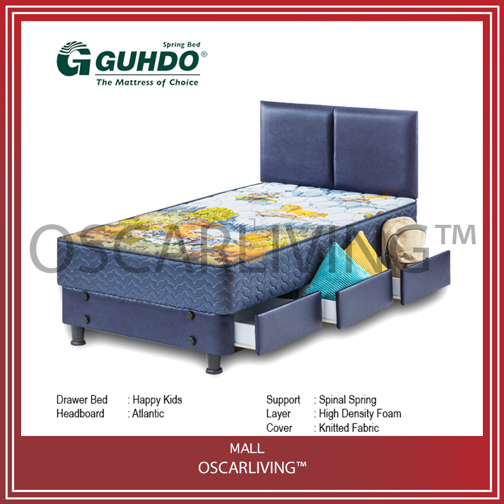 Guhdo Drawer Happy Kids HB Atlantic Fullset Biru Khusus Jabodetabek ...