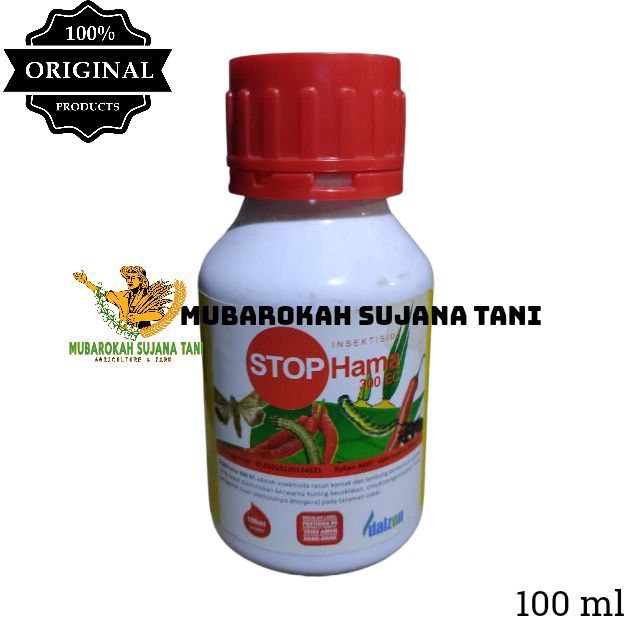 Insektisida STOPHAMA 300EC 100ml pengendali ulat dan kaper pada tanaman ...