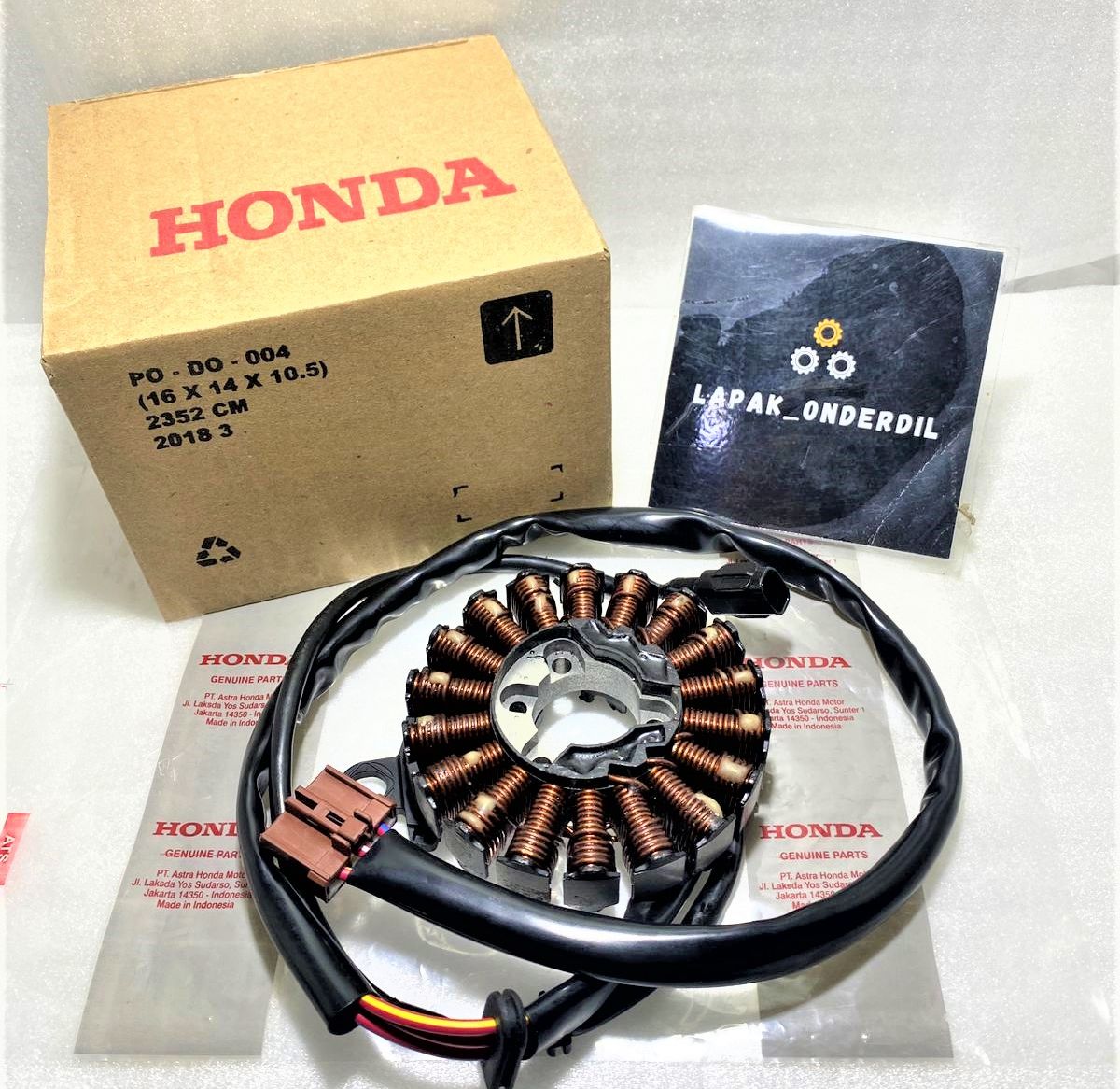 SPULL SET ASSY STATOR COMP + SENSOR ACG CKP KOMPLIT HONDA GENIO BEAT ...