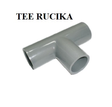 Rucika Tee PVC 1" AW / T 1 INCH / JUAL SAMBUNGAN PIPA TEE 1 INCH ...