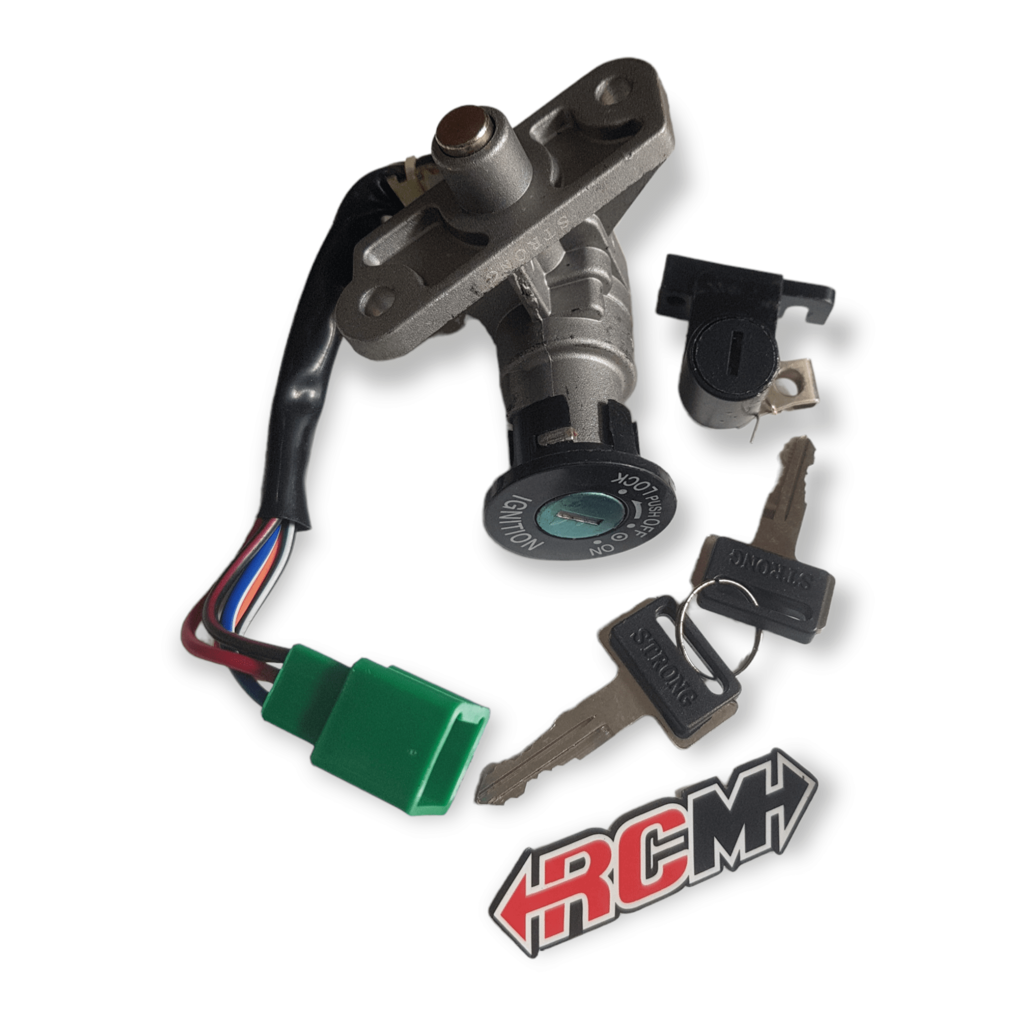 KEY KUNCI KONTAK MAIN SWITCH SWIT ASSY ASY DEPAN DPN SUZUKI RC110 RC ...