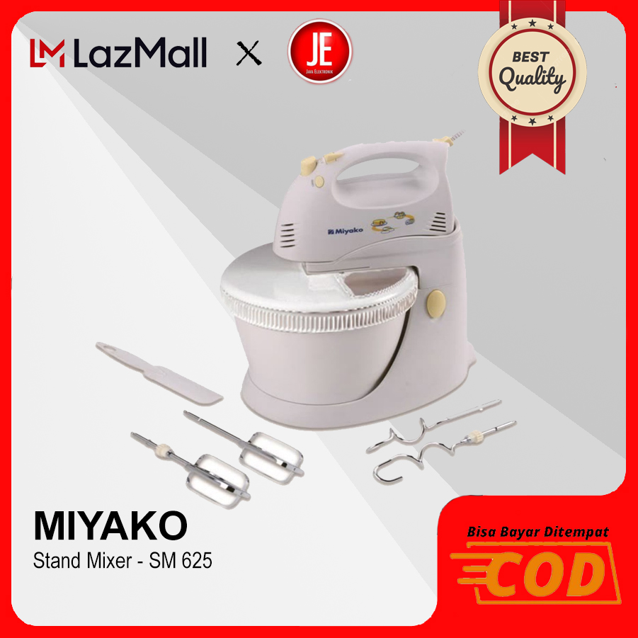 MIYAKO Hand Mixer & Stand Mixer SM-625 | Lazada Indonesia