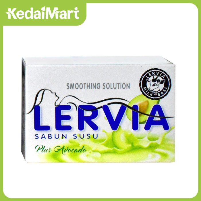 Lervia Sabun Batang Bar Soap Milk Avocado 90 Gram | Lazada Indonesia