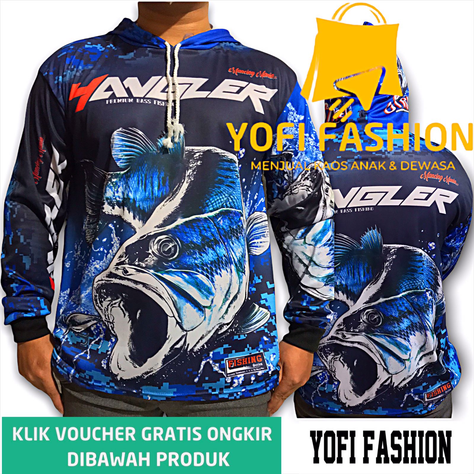 Baju mancing Jersey mancing Kaos mancing Baju pancing bagus dan murah ...
