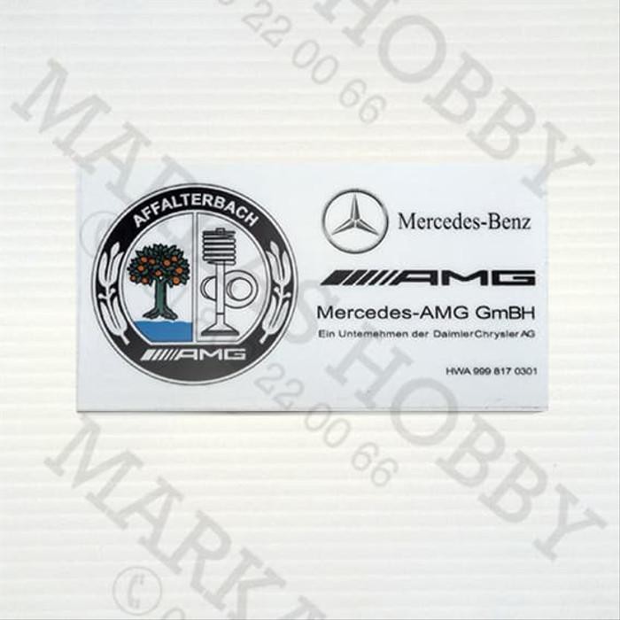 Stiker / Sticker Mercedes Amg Affalterbach Single | Lazada Indonesia