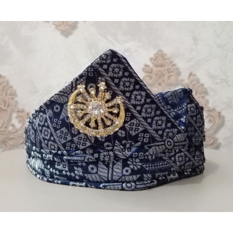 TANJAK MELAYU FULL SONGKET IKAT PIAL AYAM ORNAMEN KHAS MELAYU KUALITAS ...