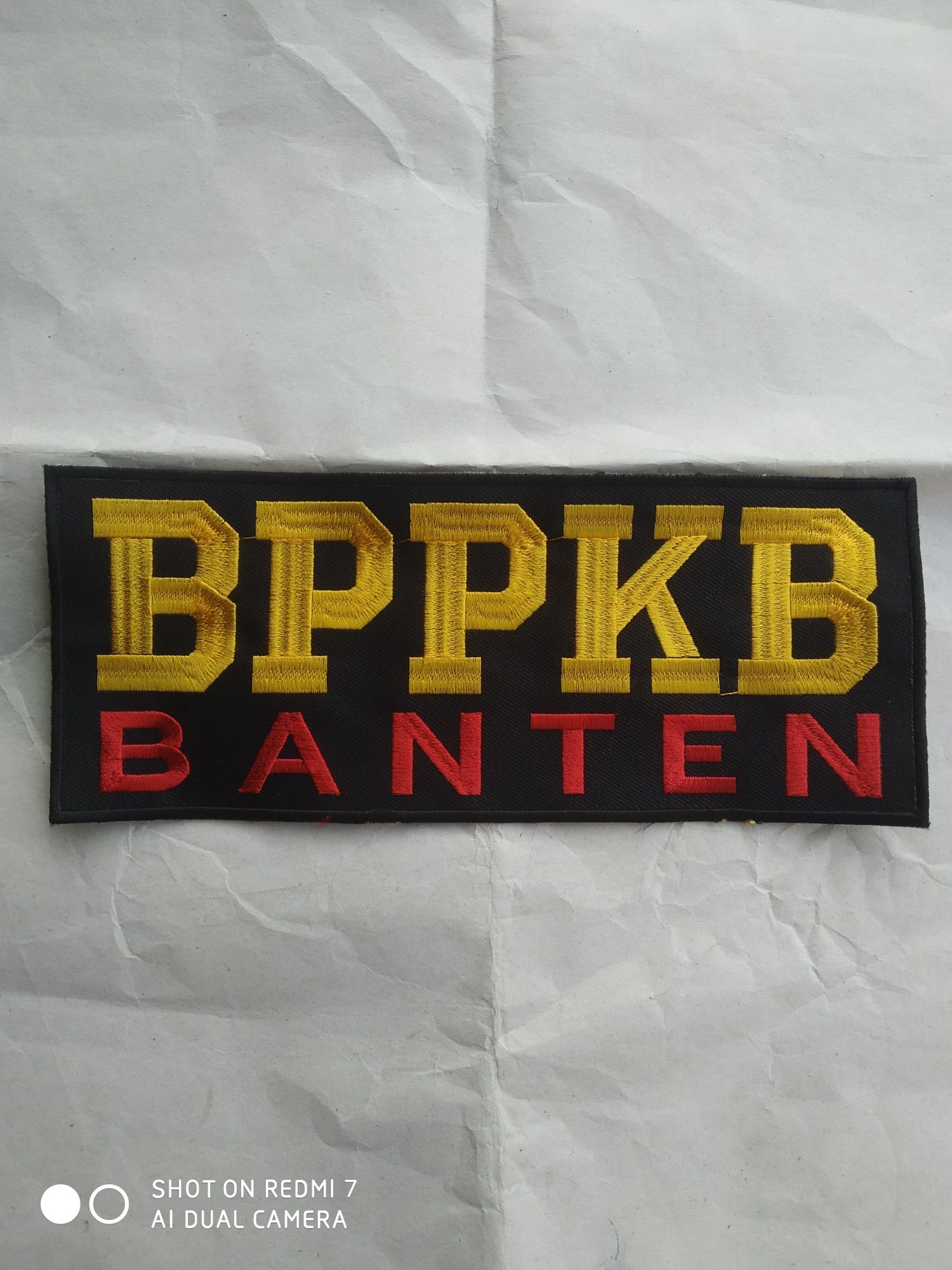 LOGO ATRIBUT BPPKB BANTEN 25 CM X 10 CM | Lazada Indonesia