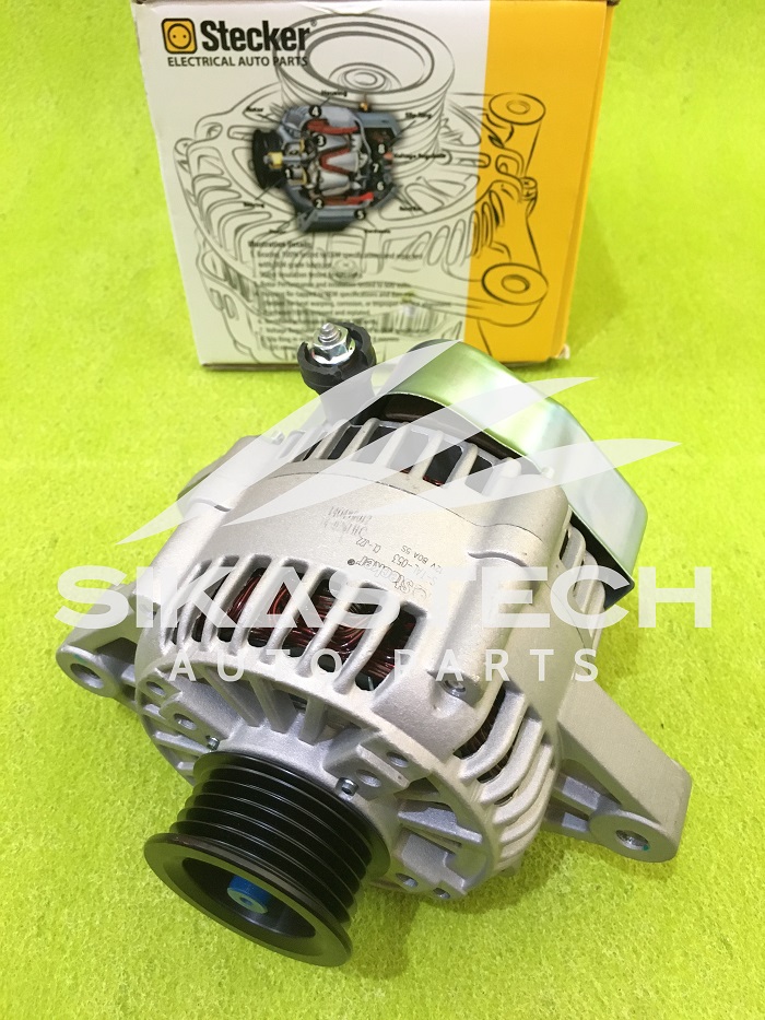 ALTERNATOR ASSY / DINAMO 80A AMPERE 12V 5S TOYOTA STARLET 1E 1000 EP80 ...