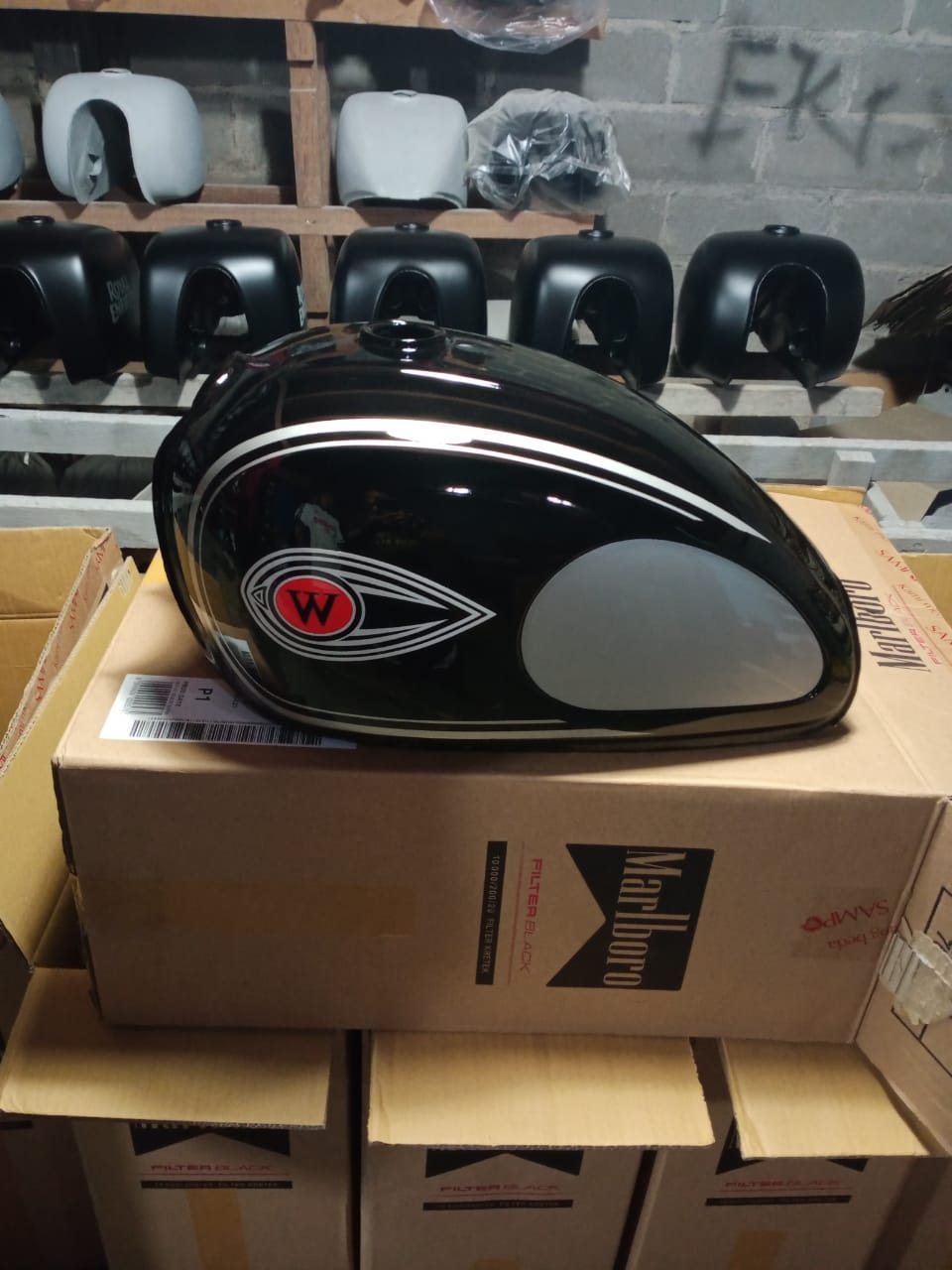 tanki custom w175 tanki jap steel model w175 | Lazada Indonesia