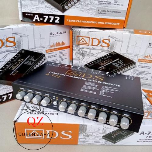 preamp parametrik equalizer AUDIO SYSTEM ADS A-772 | Lazada Indonesia