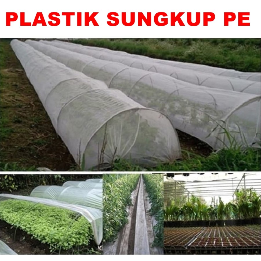 Plastik Pe Sungkup Penutup Tanaman/Bibit/Pe Cor Ukuran 0,010 X 80cm X ...