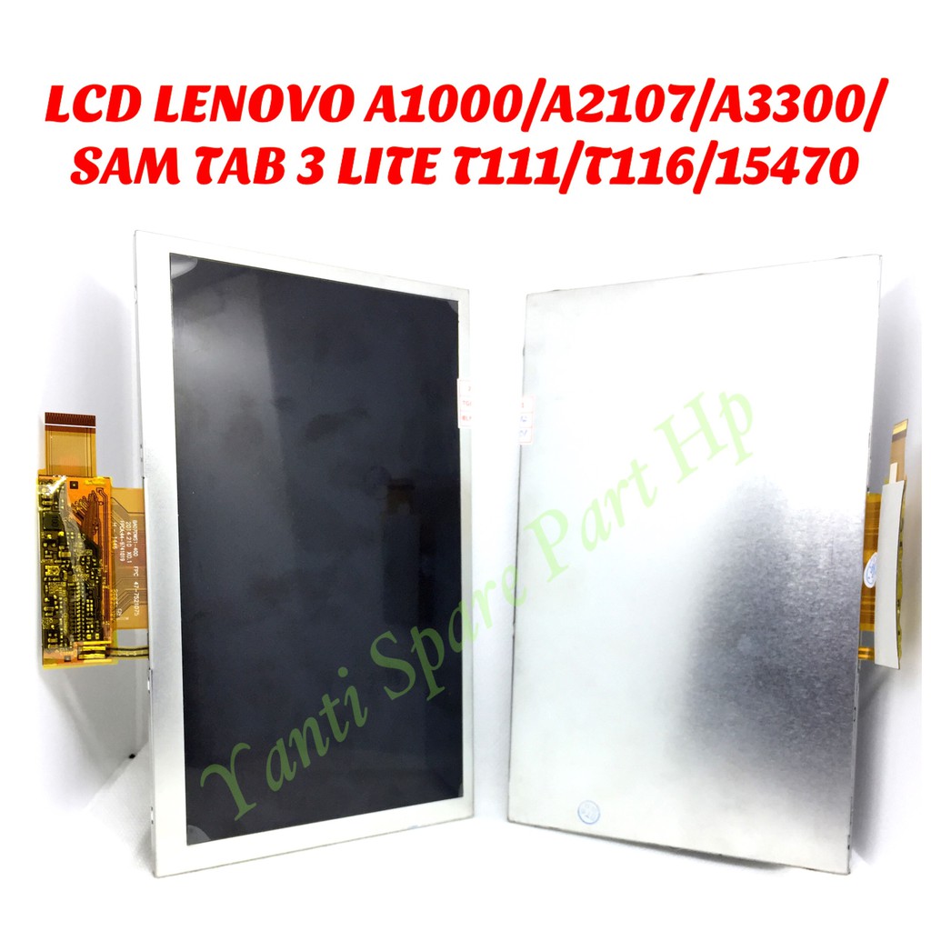Lcd Samsung Tab 3 Lite T111 T116 Lenovo A1000 A2107 A3300 Original Terlaris New | Lazada Indonesia