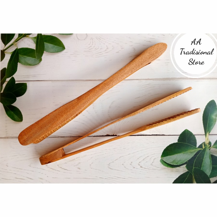 penjepit jepitan makanan/ gorengan/ capitan kayu/ penjepit roti ...