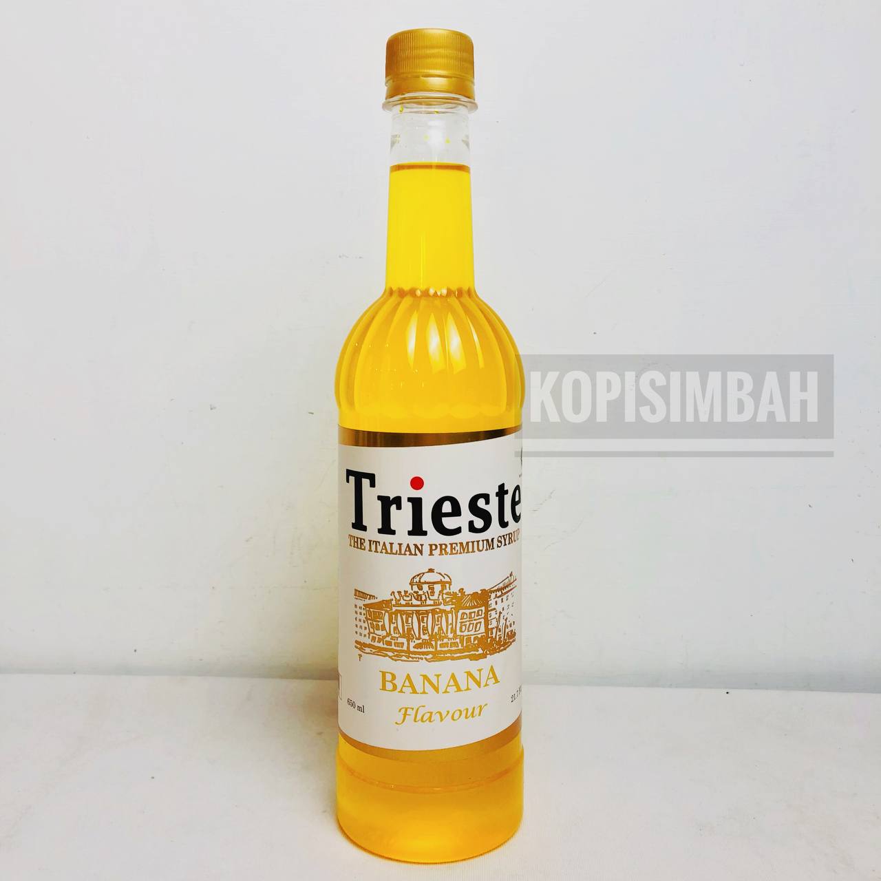 Syrup TRIESTE Rasa BANANA 650 ml Italian Premium Sirup Pisang Flavoured ...