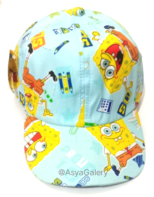TOPI ANAK KARAKTER SPONGEBOB/TOPI SPONGEBOB ANAK MURAH | Lazada Indonesia
