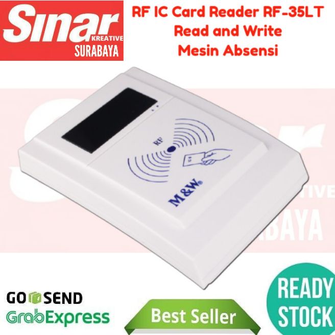 RF IC CARD READER RF-35LT READ AND WRITE- MESIN ABSENSI / MESIN PEMBACA KARTU | Lazada Indonesia
