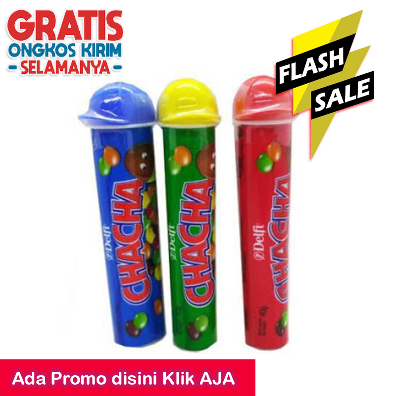 permen coklat DELFI CHACHA MINIS Kemasan Tabung 37 GR | Lazada Indonesia