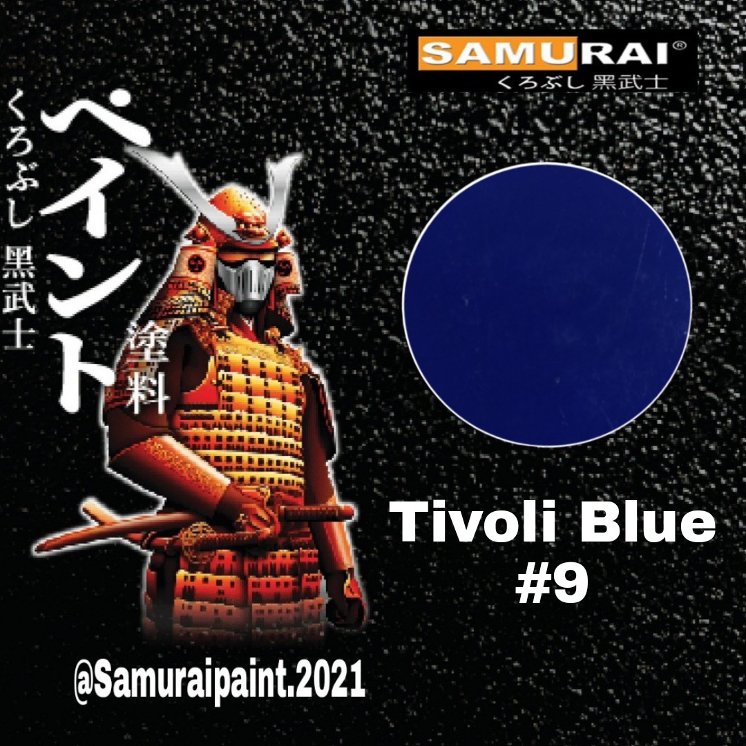 Tivoli Blue 9 / warna biru tivoli / warna biru / pilok samurai ...