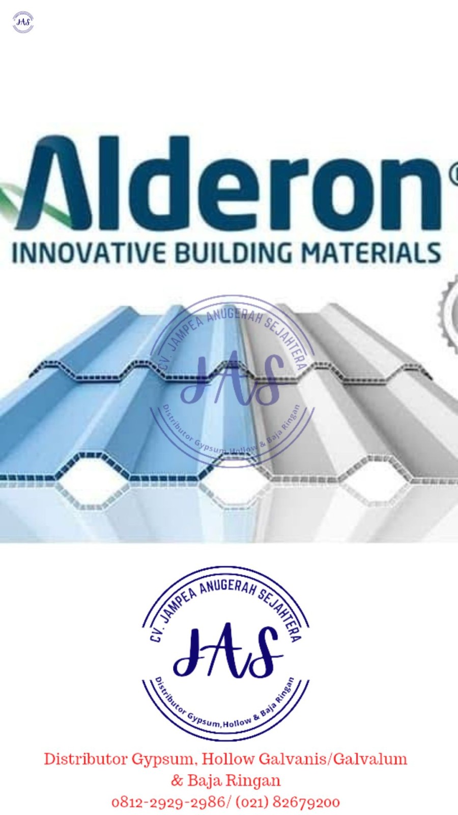 Atap Alderon uPVC Twinwall Double Layer Lebar 860 | Lazada Indonesia